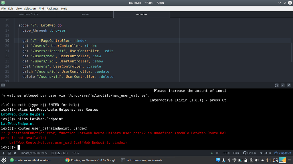 Error When Run Router Helper Questions Help Elixir Programming Language Forum