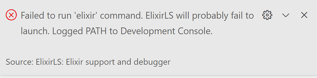 ElixirLS "Failed to run elixir command" on a Windows machine - Questions / Help - Elixir ...