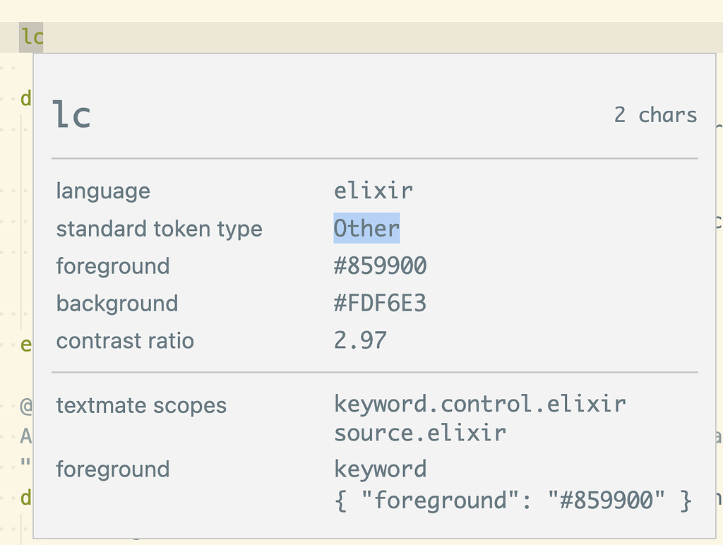 Why And How Does `lc` Get Highlighted In `ex` Files Questions Help Elixir Programming