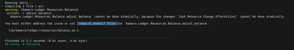 AshDoubleEntry - How To `require_atomic? false` in the adjust_balance function - Ash Questions ...