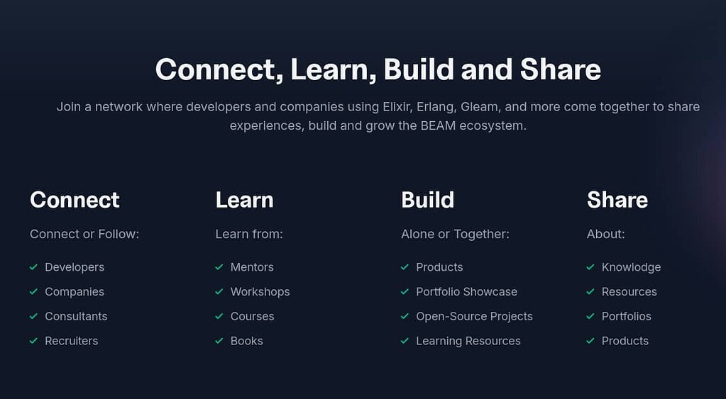 BEAM Devs - Your Gateway to the BEAM Ecosystem - Chat / Discussions - Elixir Programming ...
