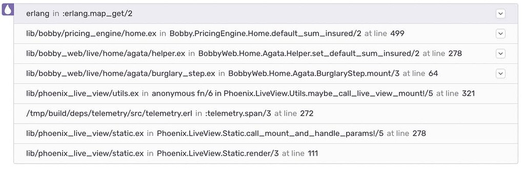 Some sentry errors from live_view have no context - Questions / Help - Elixir Programming ...