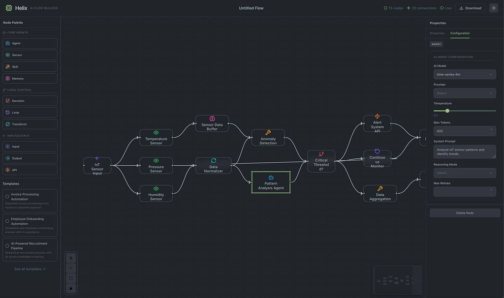 Helix - Visual AI Agent Workflow Designer - Libraries - Elixir Programming Language Forum