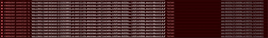 Websocket Connection To Wss Xxx Failed In Aws Ecs I E Failed Only In Not In