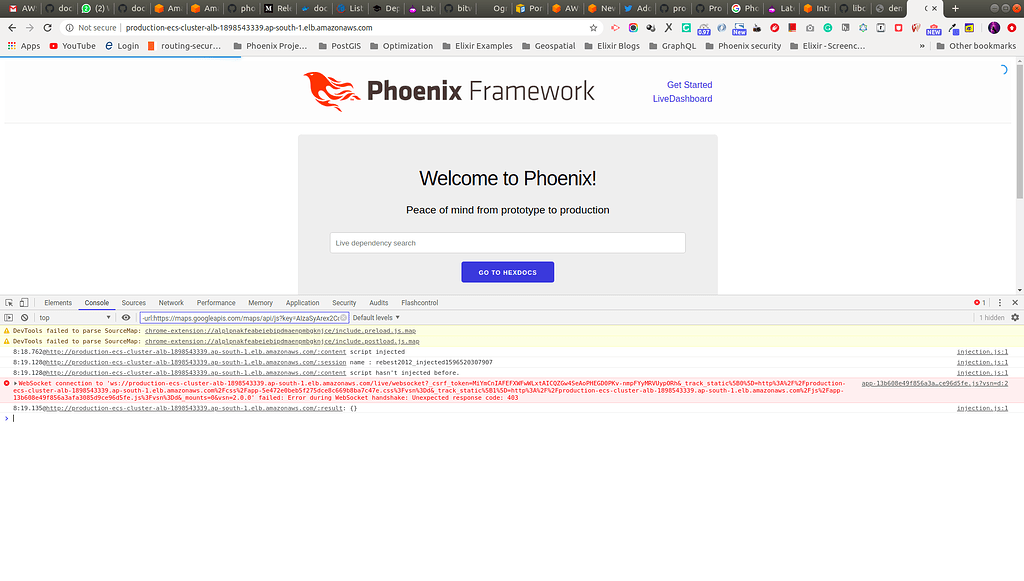 Phoenix 1.5 with liveview in to AWS ECS/Fargate need insight - Questions / Help - Elixir ...