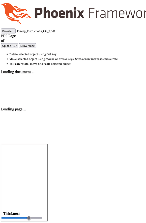 Demo of FabricJS, PDFJS and PDFLib Integration with Phoenix LiveView - Chat / Discussions ...