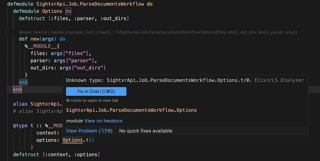 Confusing Dialyzer error: unkown type - Questions / Help - Elixir Programming Language Forum