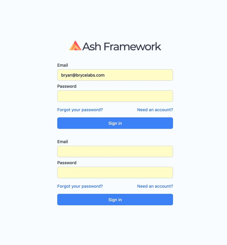 Ash Authentication – Generated UI and multiple auth Resources - Ash Questions / Help - Elixir ...
