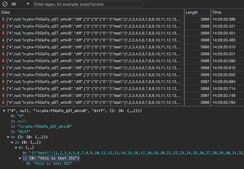 Phoenix LiveView sends bigger payload than expected with conditional parent - Questions / Help ...