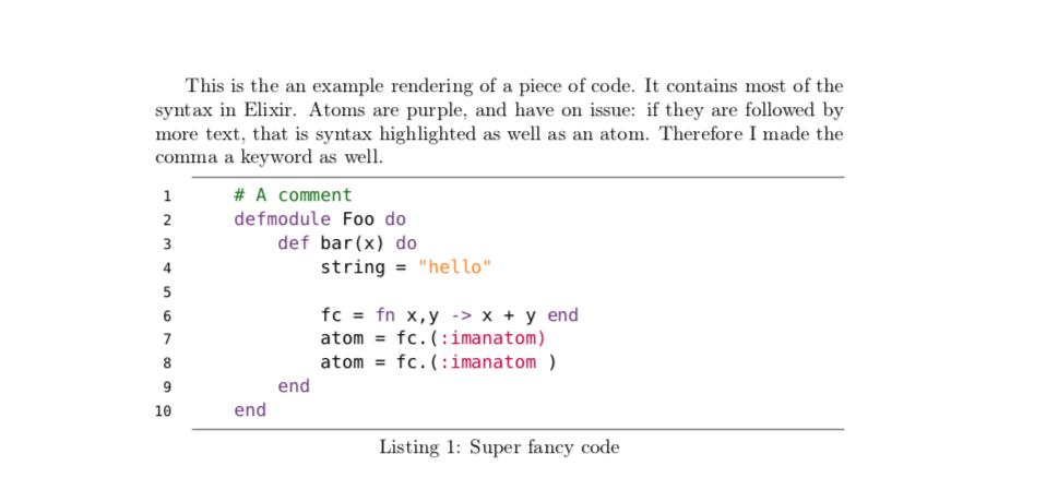 Eskal tor Svie ka V stava Latex Code Snipper Stlmi V slovnos Zvl danie